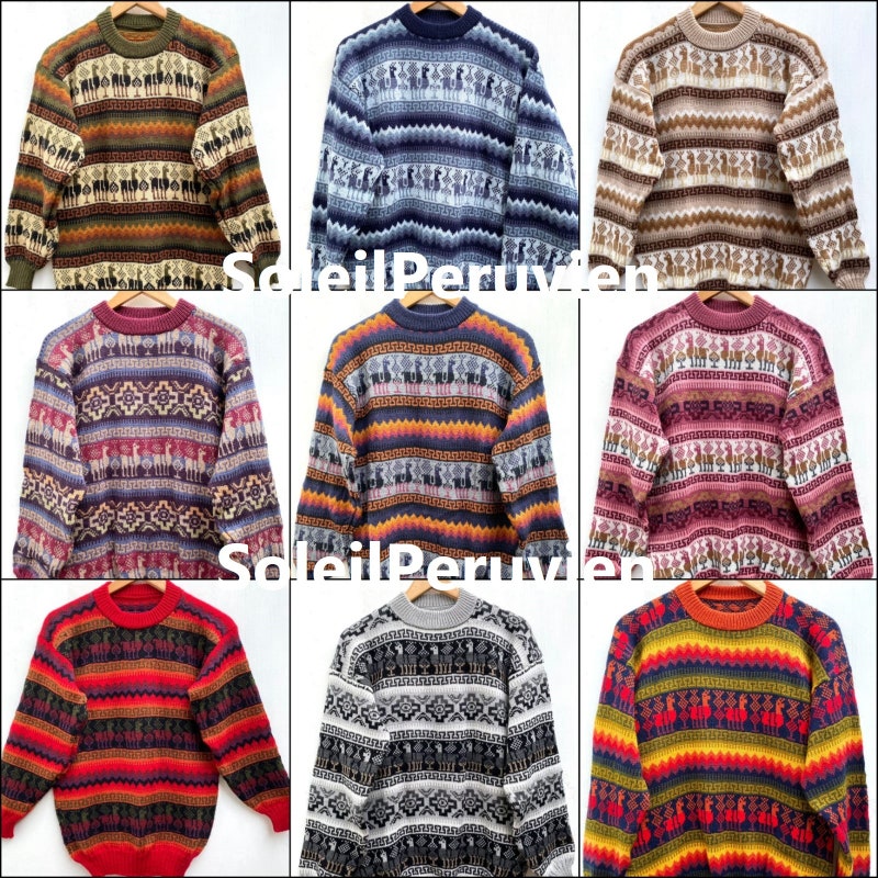 Peruvian Sweaters - Etsy