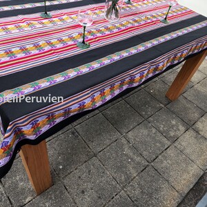 Original Black Peruvian Fabric Tribal Ethnic Stripy Textile - Etsy