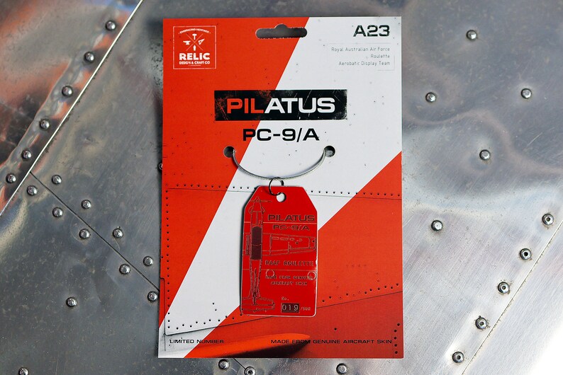 Aircraft Skin Keyring, Reclaimed Aircraft Skin Tag, RAAF Roulette ...