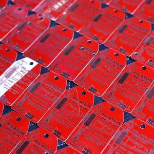 Aircraft Skin Keyring, Reclaimed Aircraft Skin Tag, RAAF Roulette ...
