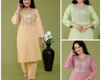 Pakistani Mirror Work Suit - Etsy