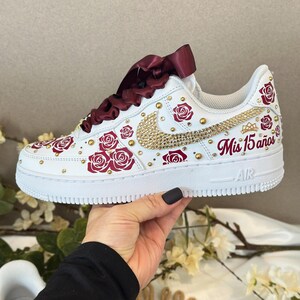 Personalized Quinceañera Shoes: Crystal Butterfly Sweet 15 Sneakers - Etsy