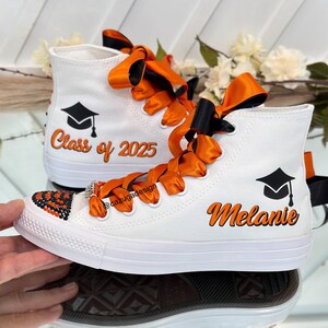 Graduation Sneakers Casual Trainers Personalized, Custom Class of Shoes ...