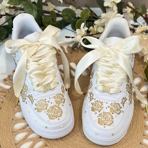 Custom Bling Rhinestone Sneakers: Quinceañera Sweet 15 Party Shoes - Etsy
