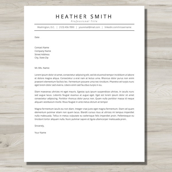 Cover Letter - Etsy