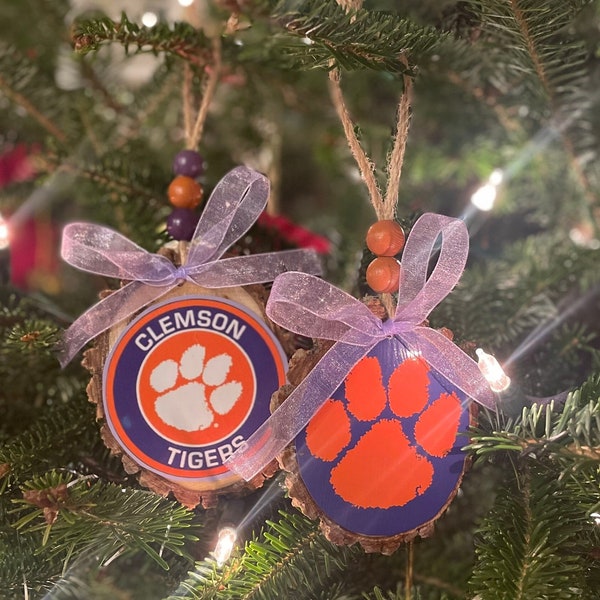 Clemson Tiger - Etsy