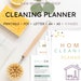 Cleaning Planner, Printable, Instant Download, Printable PDF, US Letter ...