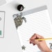 Printable Stationary, Sea Turtles, Note Paper, Letter Writing, Lined ...