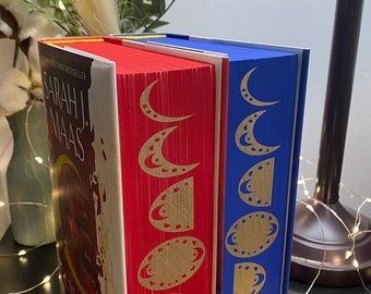 House of Sky and Breath Sprayed Edges - Etsy