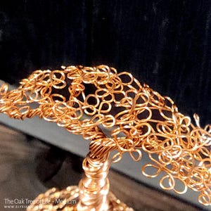Copper Bonsai Oak Tree of Life Handmade Copper Sculpture Boho ...