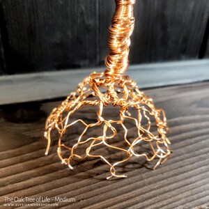 Copper Bonsai Oak Tree of Life Handmade Copper Sculpture Boho ...