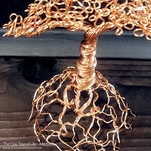 Copper Bonsai Oak Tree of Life Handmade Copper Sculpture Boho ...