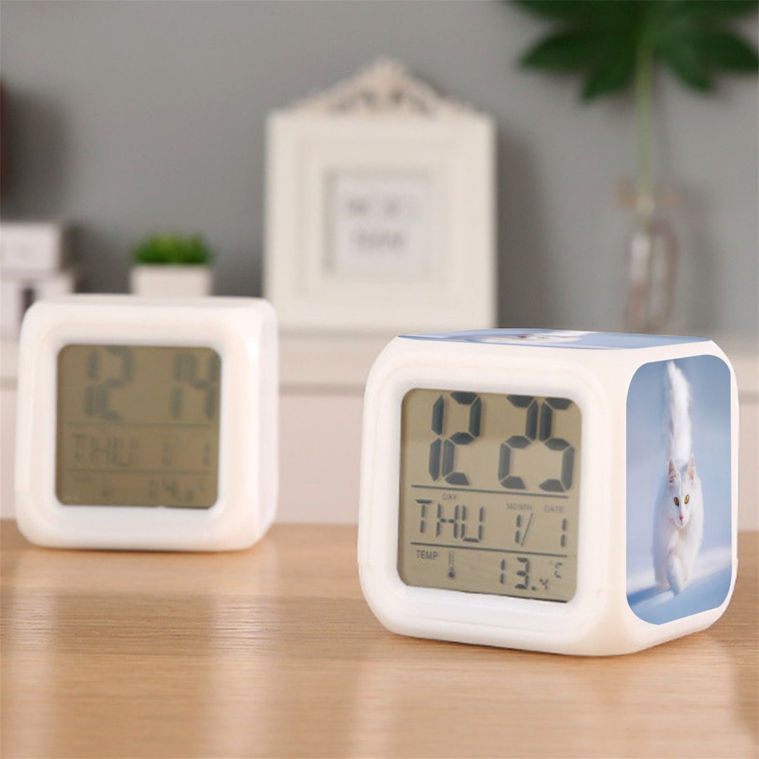 Personalized Trend Colorful Mood Alarm Clock Can Be Customized - Etsy