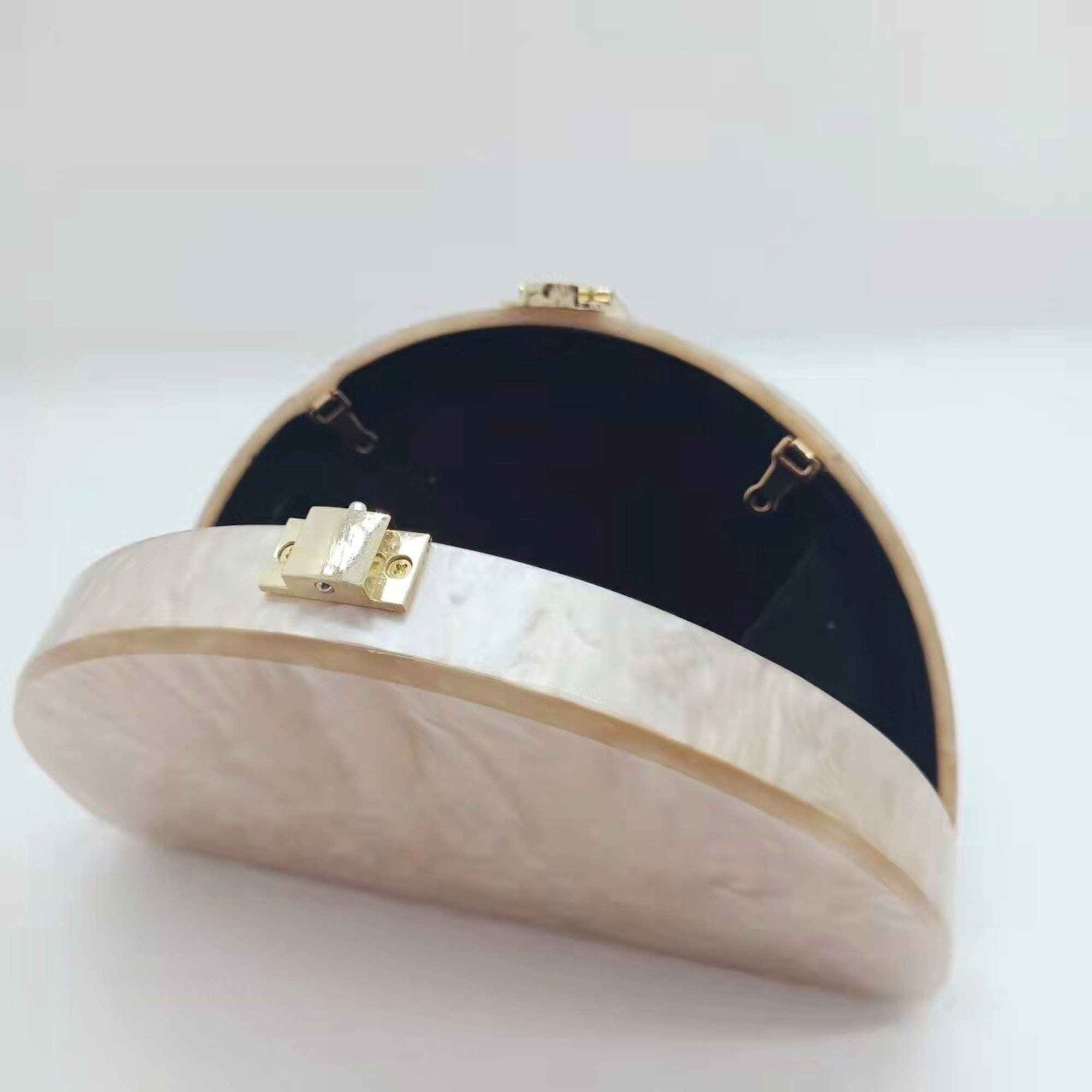 Gold Clutch Pearl Clutch oyster Shell Clutch Mother of - Etsy