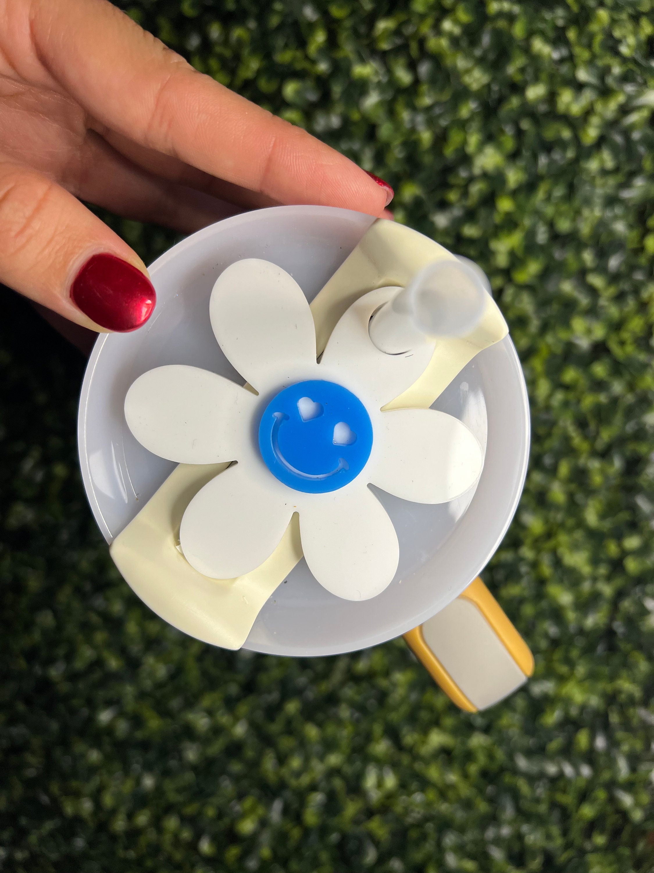 Flower Stanley Topper | Rad Flower Stanley Tag | Flower With Name ...