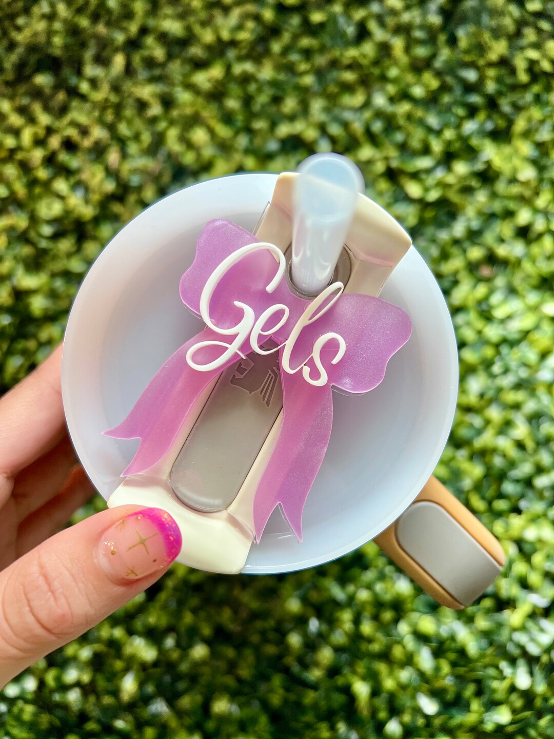 Coquette Bowstanley Name Tag |bow Stanley Name Tags| Stanley Gifts for ...