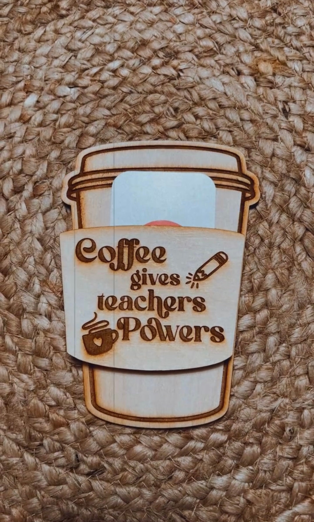 Teacher Appreciation Gift Card Holder | Coffee Gift Card Holder ...