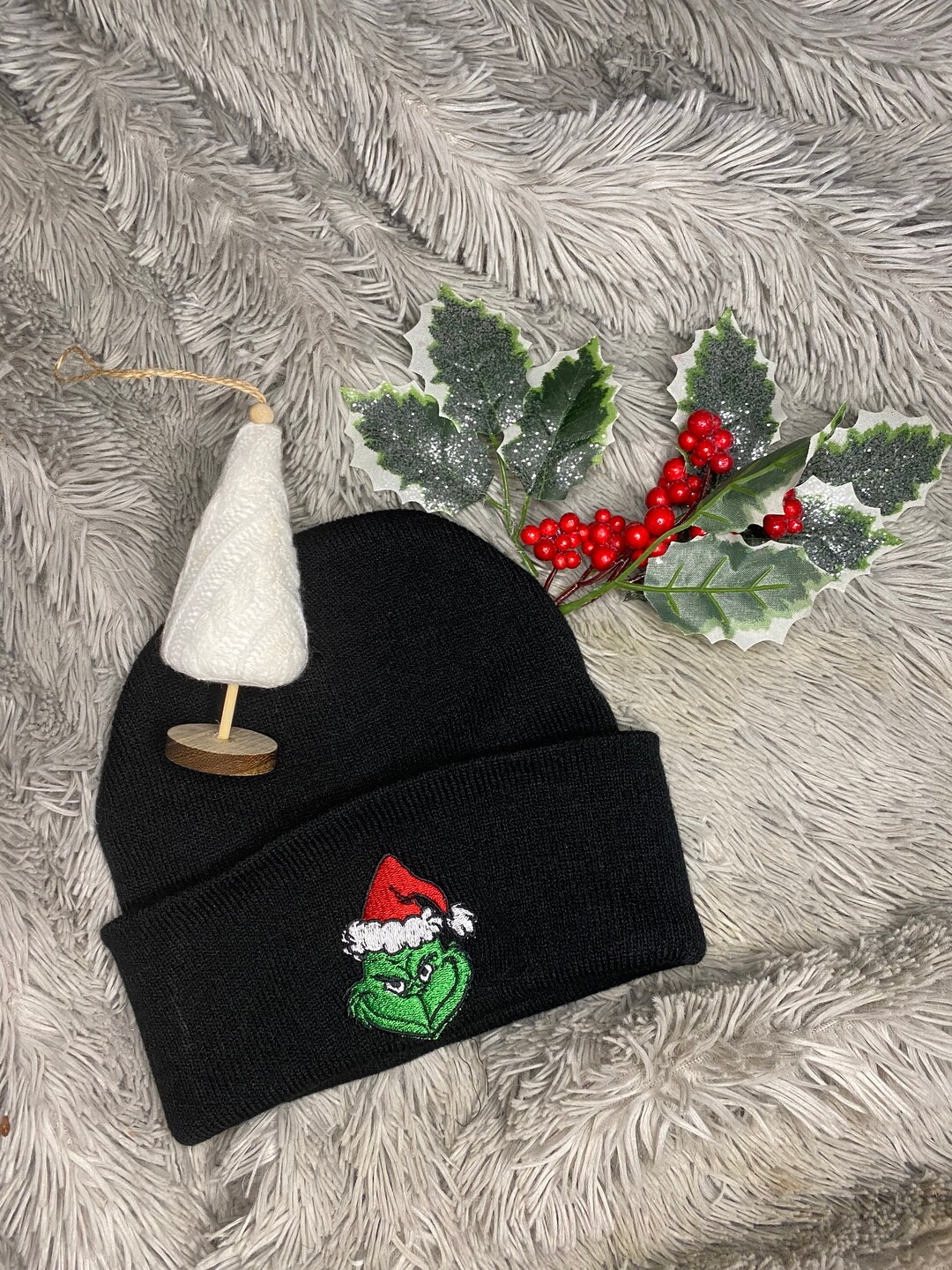 Grinch Beanie - Etsy