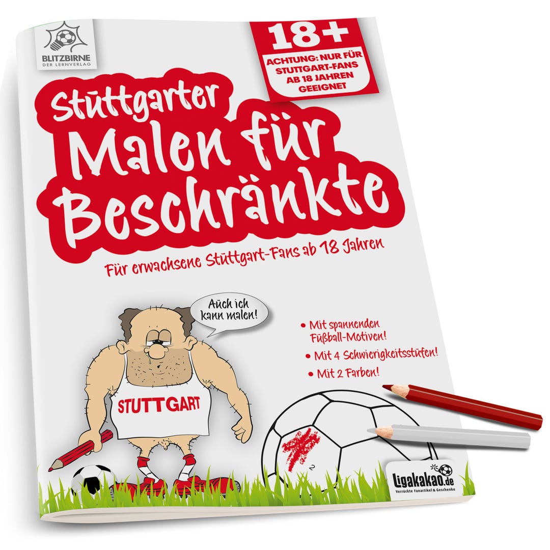 Coloring for Stuttgart Fans With Limited Imagination – Funny Stuttgart ...