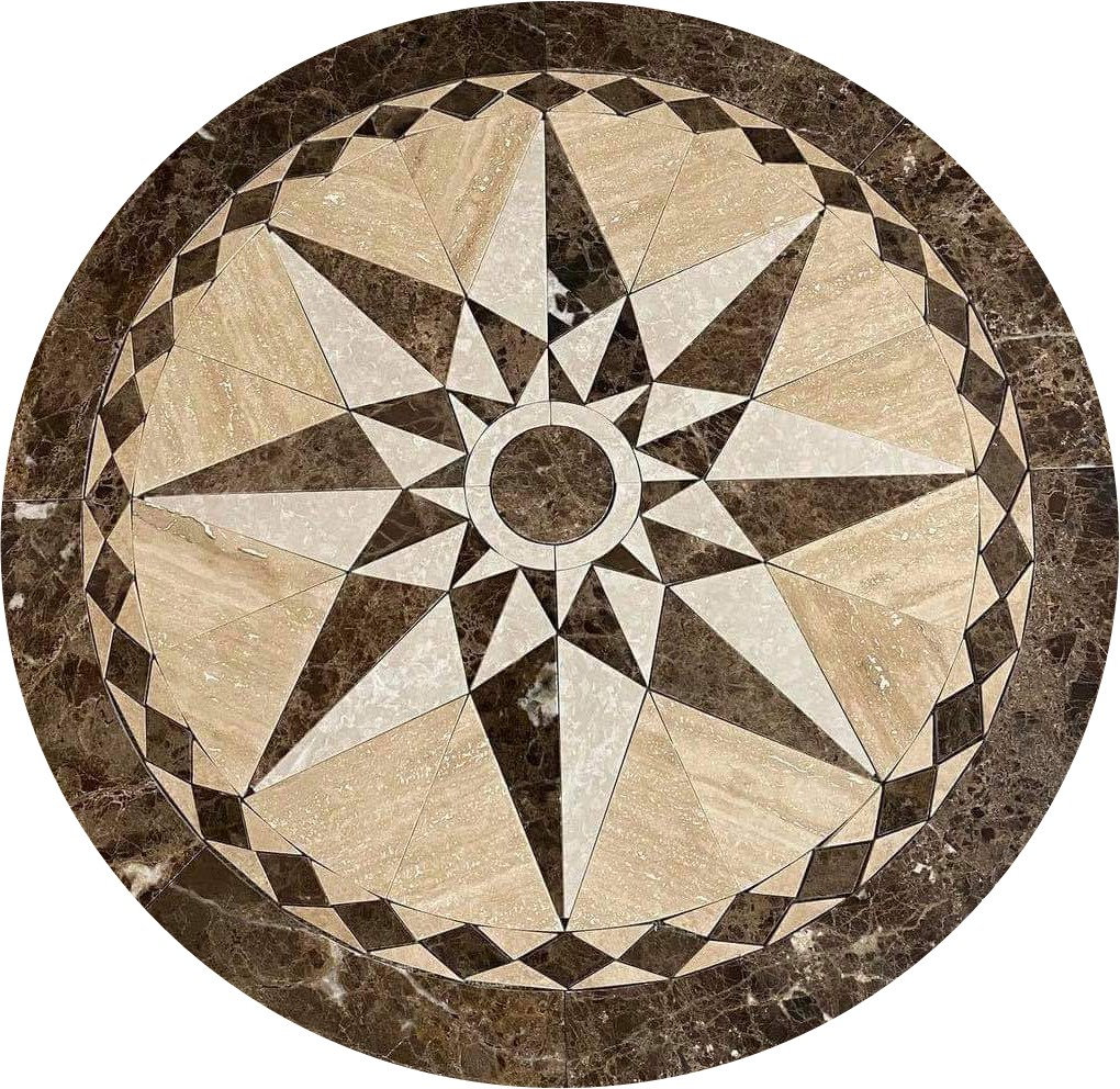 Floor Marble Medallion - Etsy