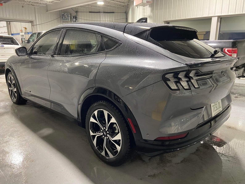 Mach E Custom Spoiler Glossy Black Non Carbon - Etsy