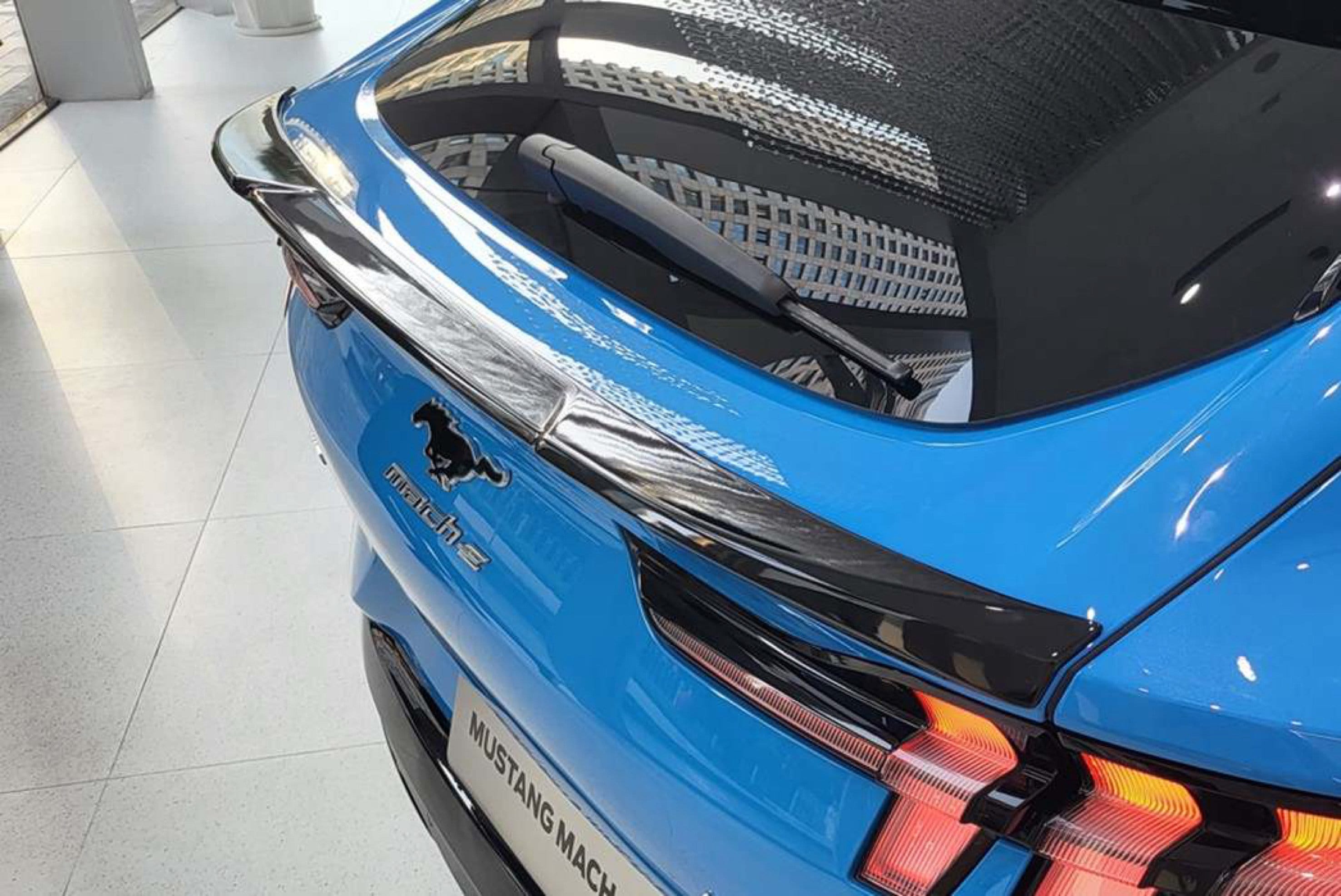 Mach E Custom Spoiler - Glossy Black Non Carbon - Etsy