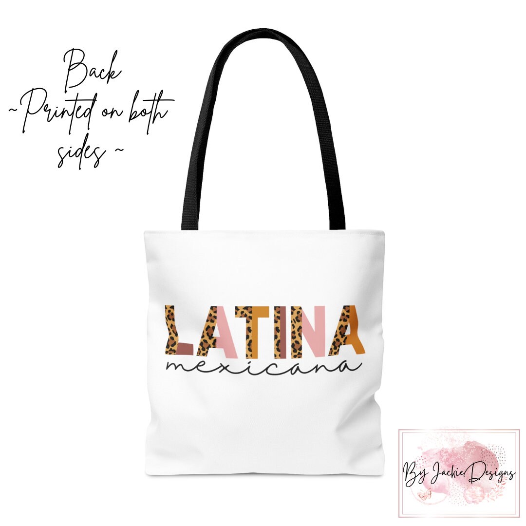 Latina Mexicana Tote Bag, Mexican Gift, Chingona Y Mexicana, Mexican ...