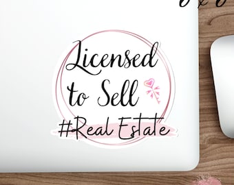Real Estate Agent Stickers - Etsy