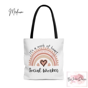 Social Work Tote Bag Social Worker Gift, Gift for Social Work, School ...