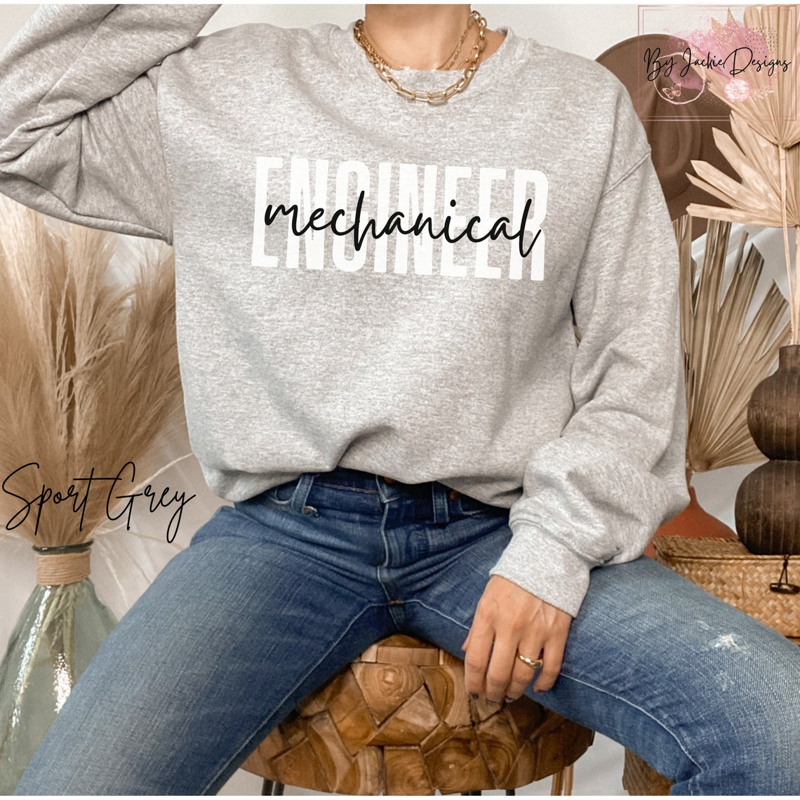 Mechanical Engineer Engineering Sweatshirt STEM Female - Etsy