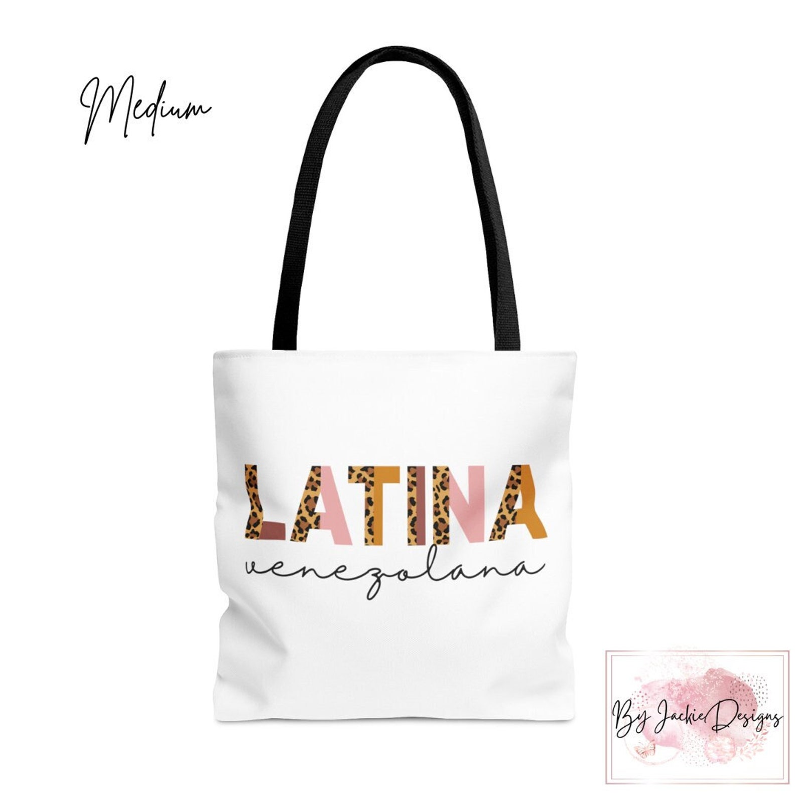 Latina Venezolana Tote Bag, Venezuela Bag, Venezuelan Gift, Venezolana ...