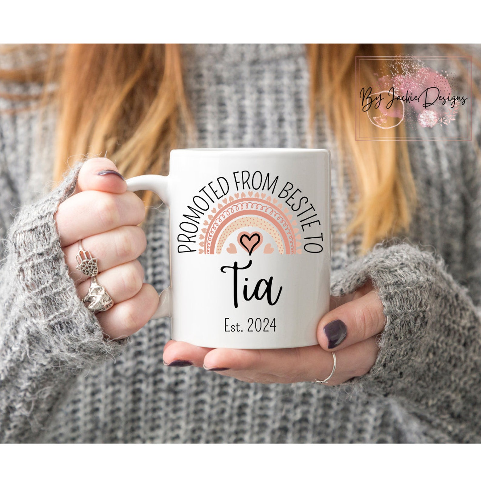 Tia Mug, Bestie to Tia, Amiga Titi Taza, Tia Best Friend, Amiga to Tia ...