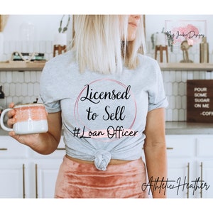 Loan Officer Shirt, Loan Agent Marketing, Loan Signing Agent, Loan ...