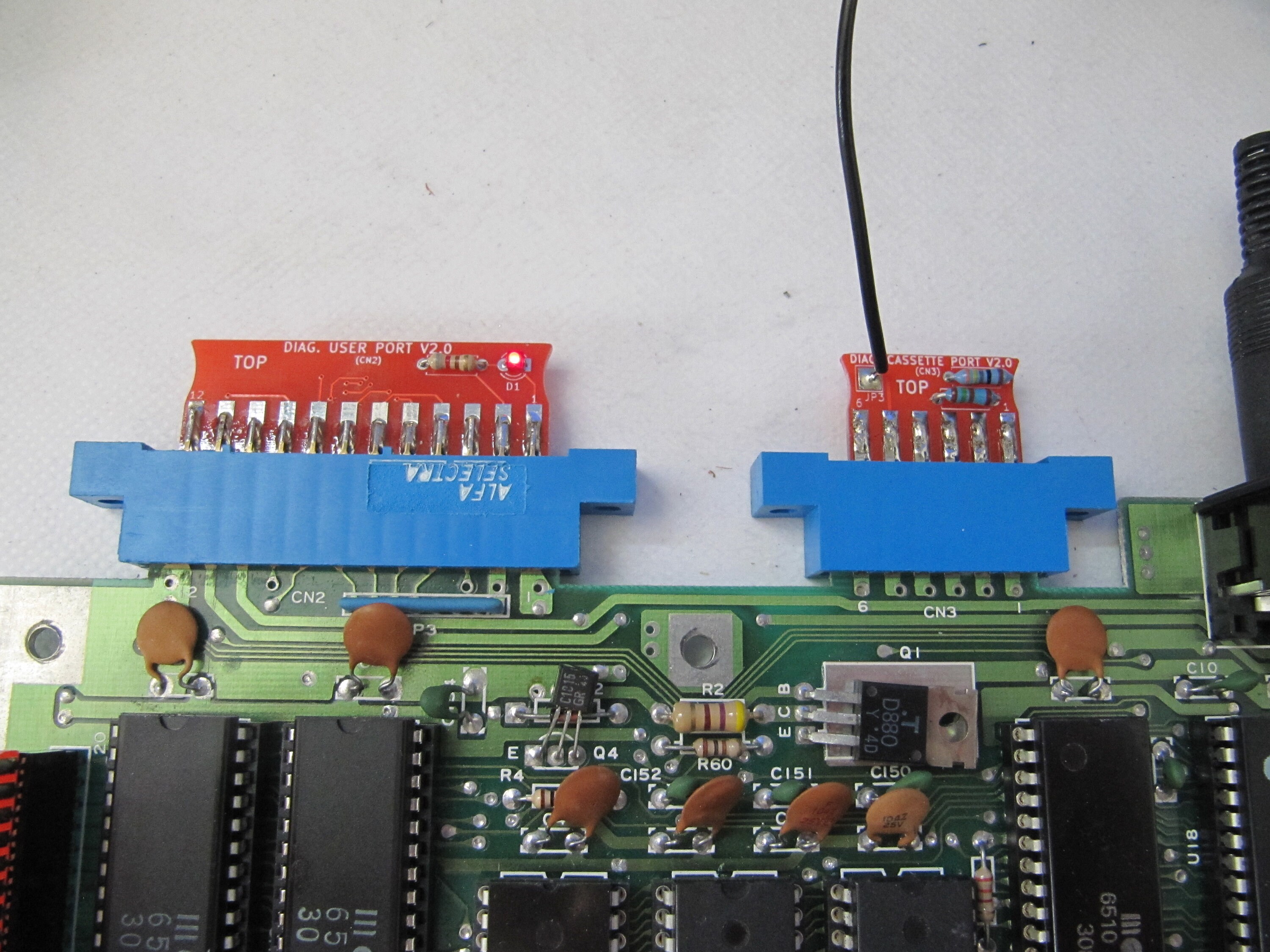 Diagnostic Test Harness Commodore 64 C64 128 Diagnostic 586220 785260 ...