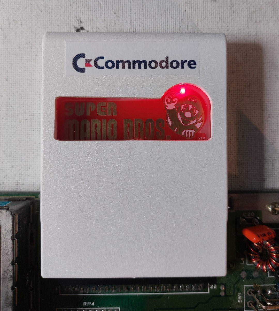Commodore 64 Mario Pla 906114-01 SID C64 C128 - Cartridge GOLD (NEW) - Etsy