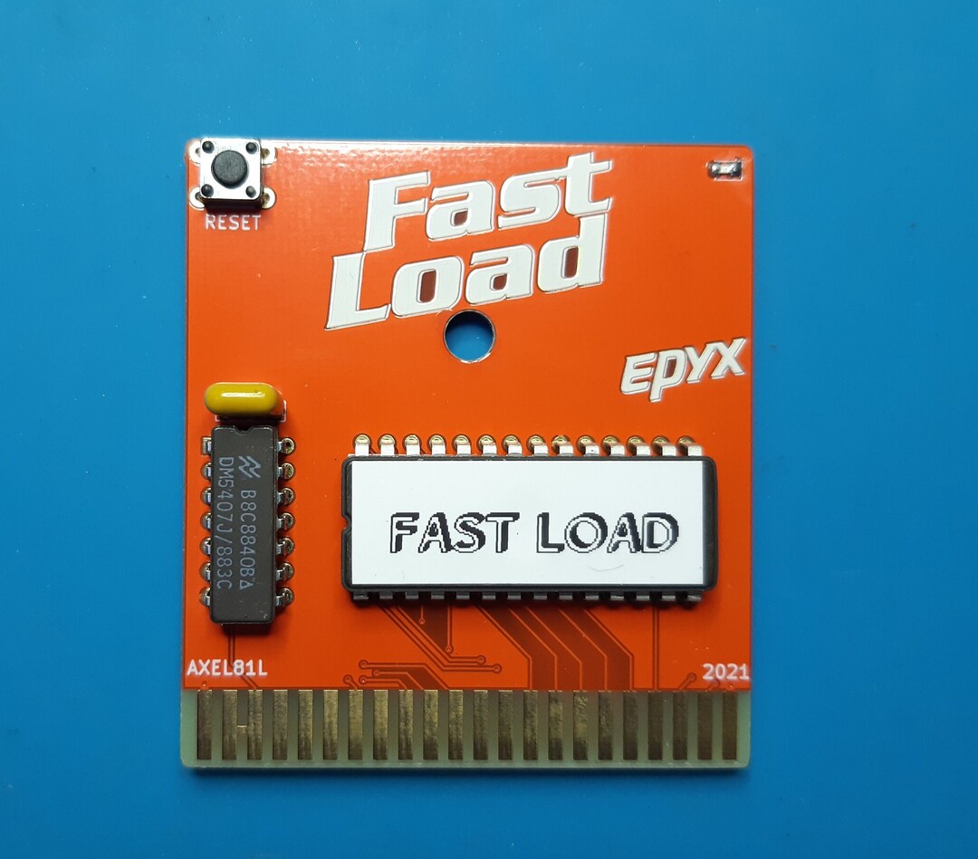 Epyx Fastload - Disk & SD2IEC Turbo Loader Cartridge C64 C128 C128d ...