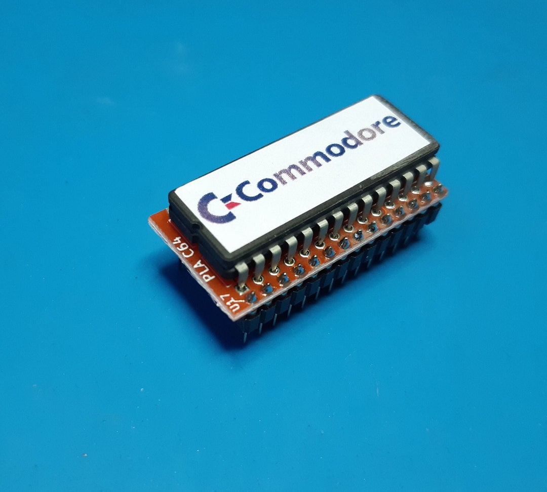 Commodore 64 PLA C64 Replacement 906114-01 With Gold-plated Turned Pins ...