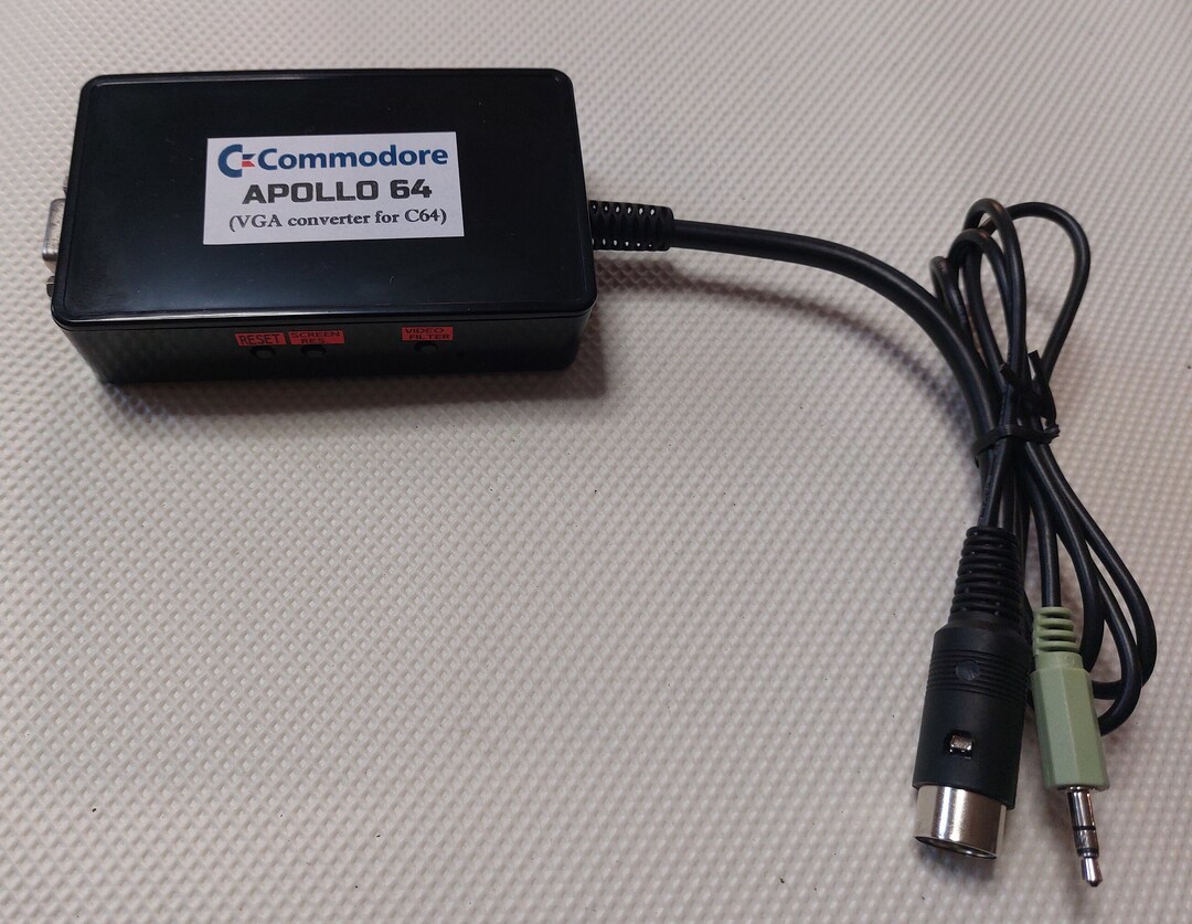 Commodore 64 C64 SX64 C64C C16 C116 C128 Upscaler Scandoubler VGA ...