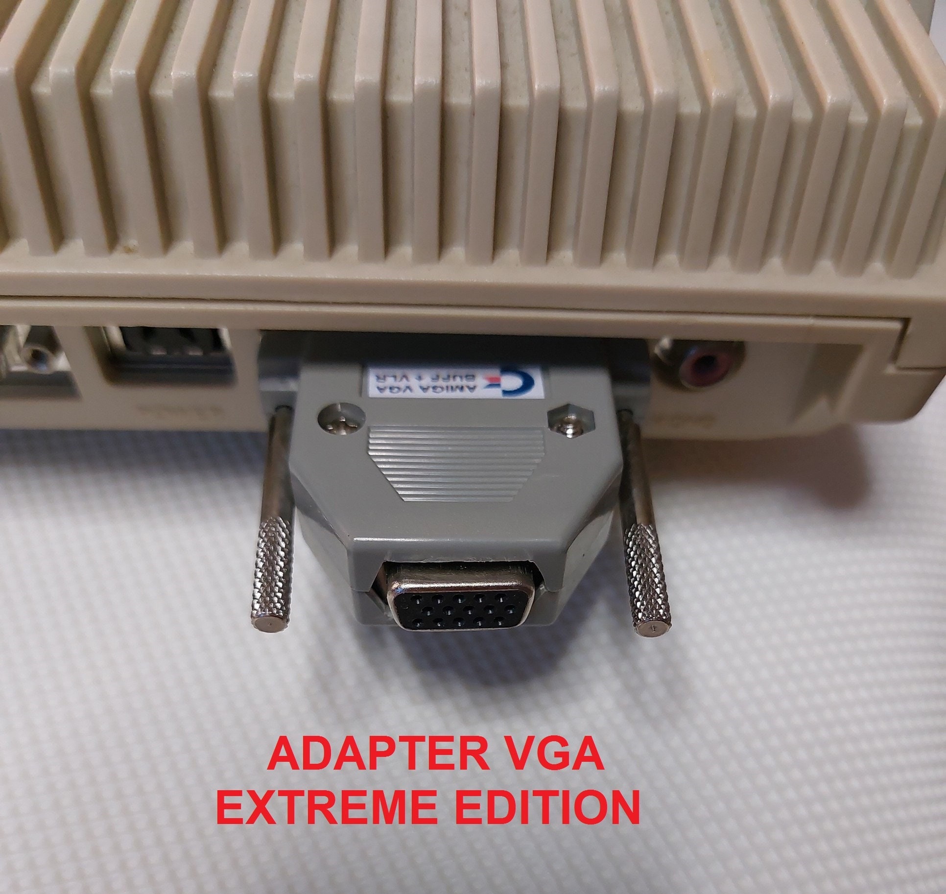 Amiga 500 1200 2000 4000 RGB DB23 to Vga SVGA Adapter - No Vertical ...
