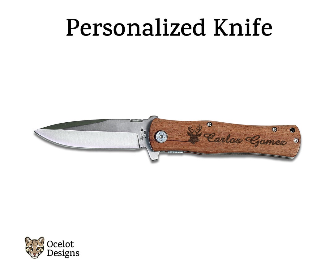 Custom Engraved Knife - Etsy