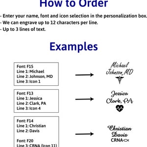 Stethoscope Name Tag, Stethoscope ID Tag, Cardiology Stethoscope Charm ...