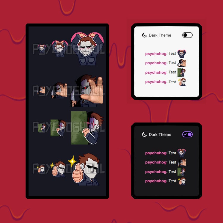 The Shape Emote Set 1 | Twitch | Discord | Streaming | Halloween ...