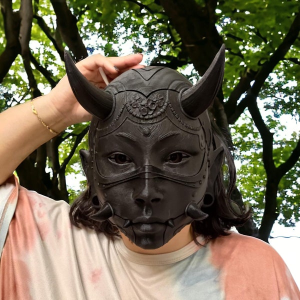 Hannya Mask - Etsy