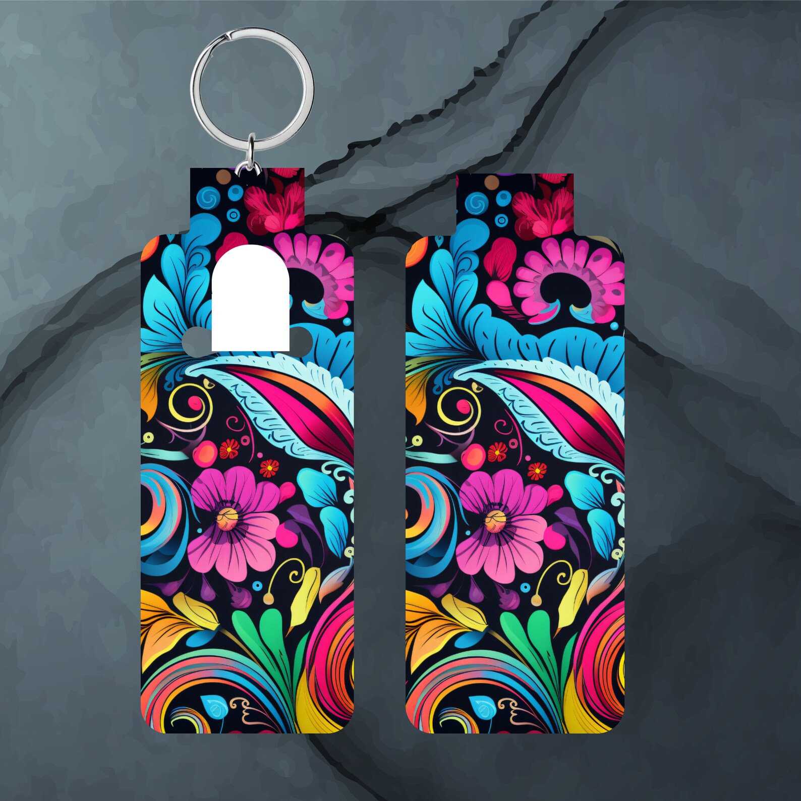 Boho Hippie Skinny Lip Balm Sublimation Bundle Skinny Lip Balm Holder ...