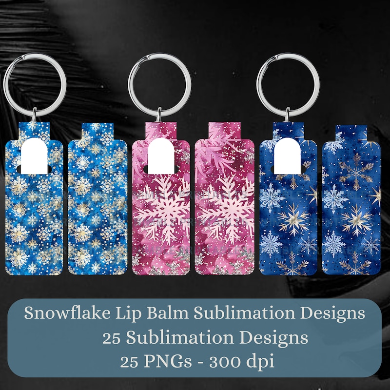 Winter Snowflake Lip Balm - Etsy