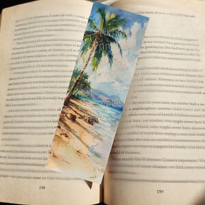 Printable Bookmarks Bundle Beach Theme, Digital Downloads, Watercolor ...