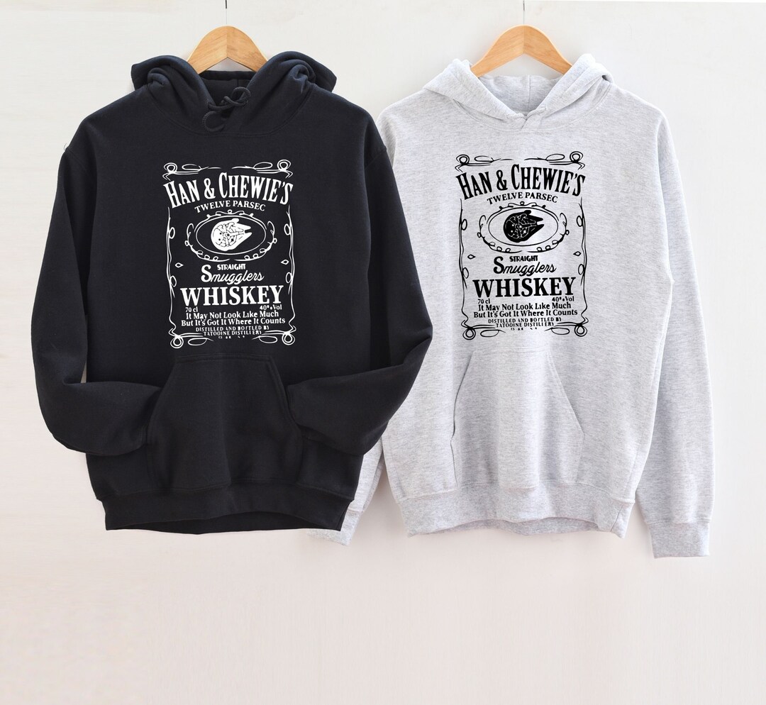 Star Wars Han&chewie's Twelve Parsec Whiskey Sweatshirt,straight ...