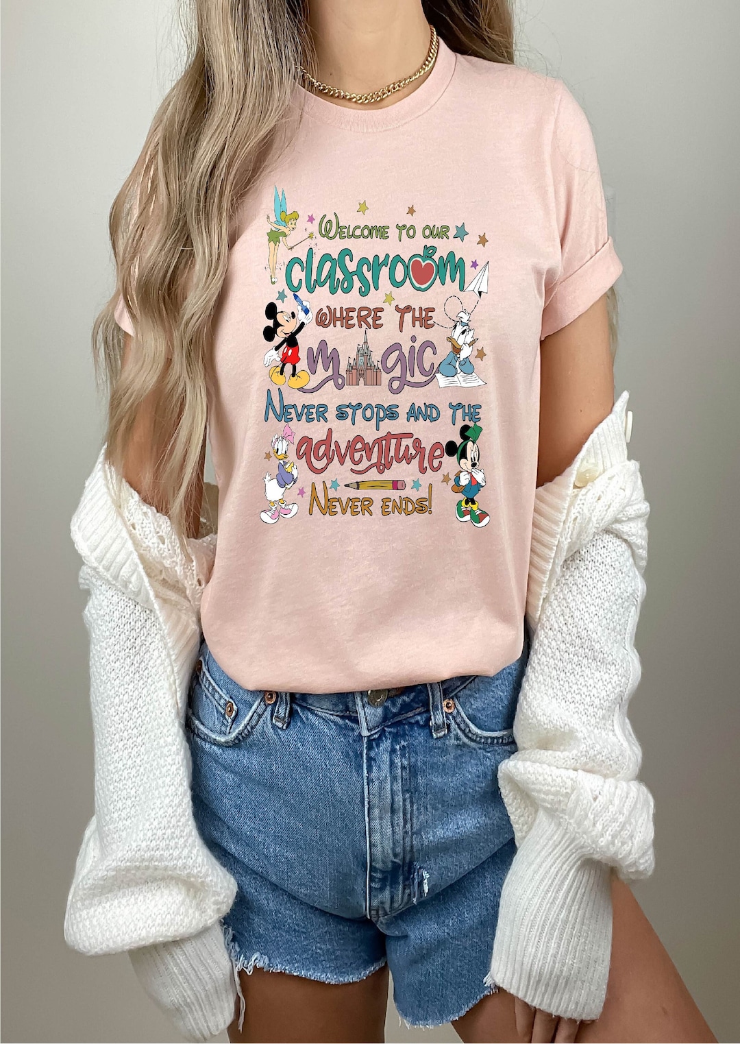 Classroom Rules Disney Shirtdisney Teacher Shirtmickey - Etsy