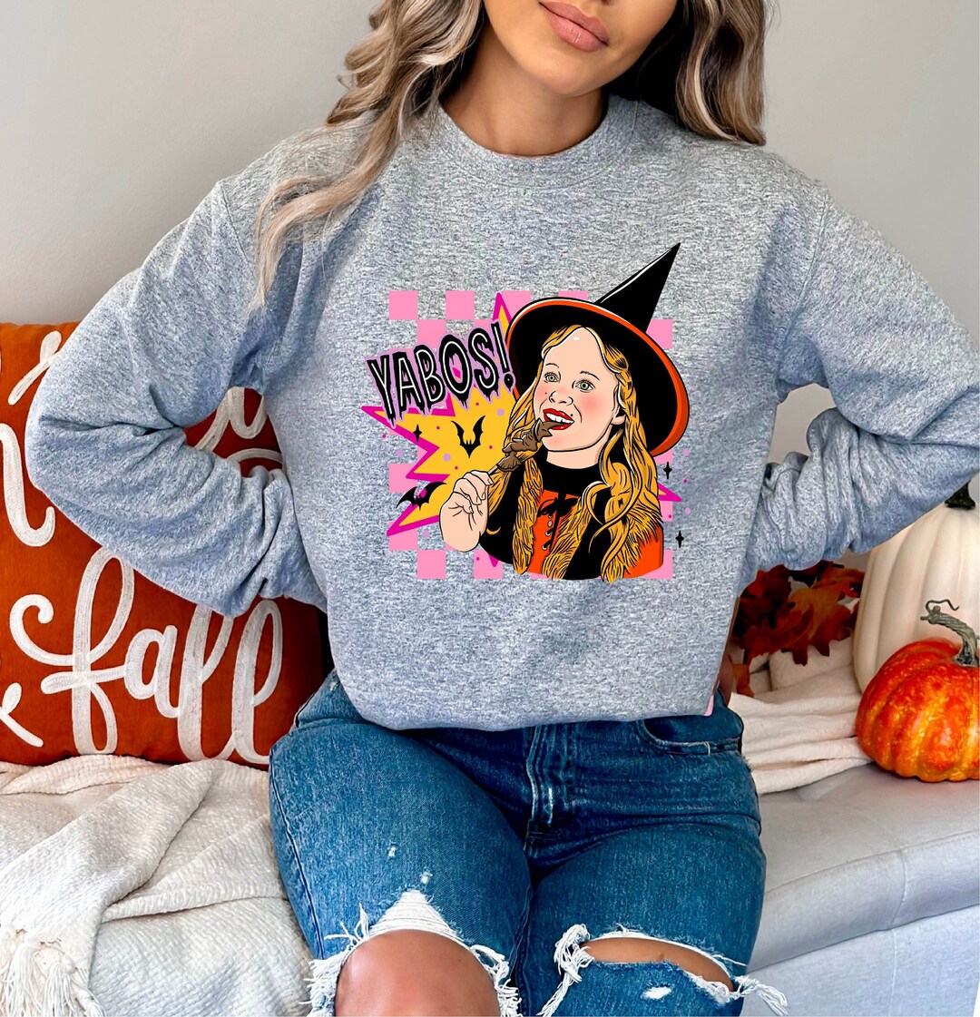 Hocus Pocus Yabos Sweatshirt,max Yabos Shirt,thackery Binx,billy Butcherson,hocus Pocus,disney ...