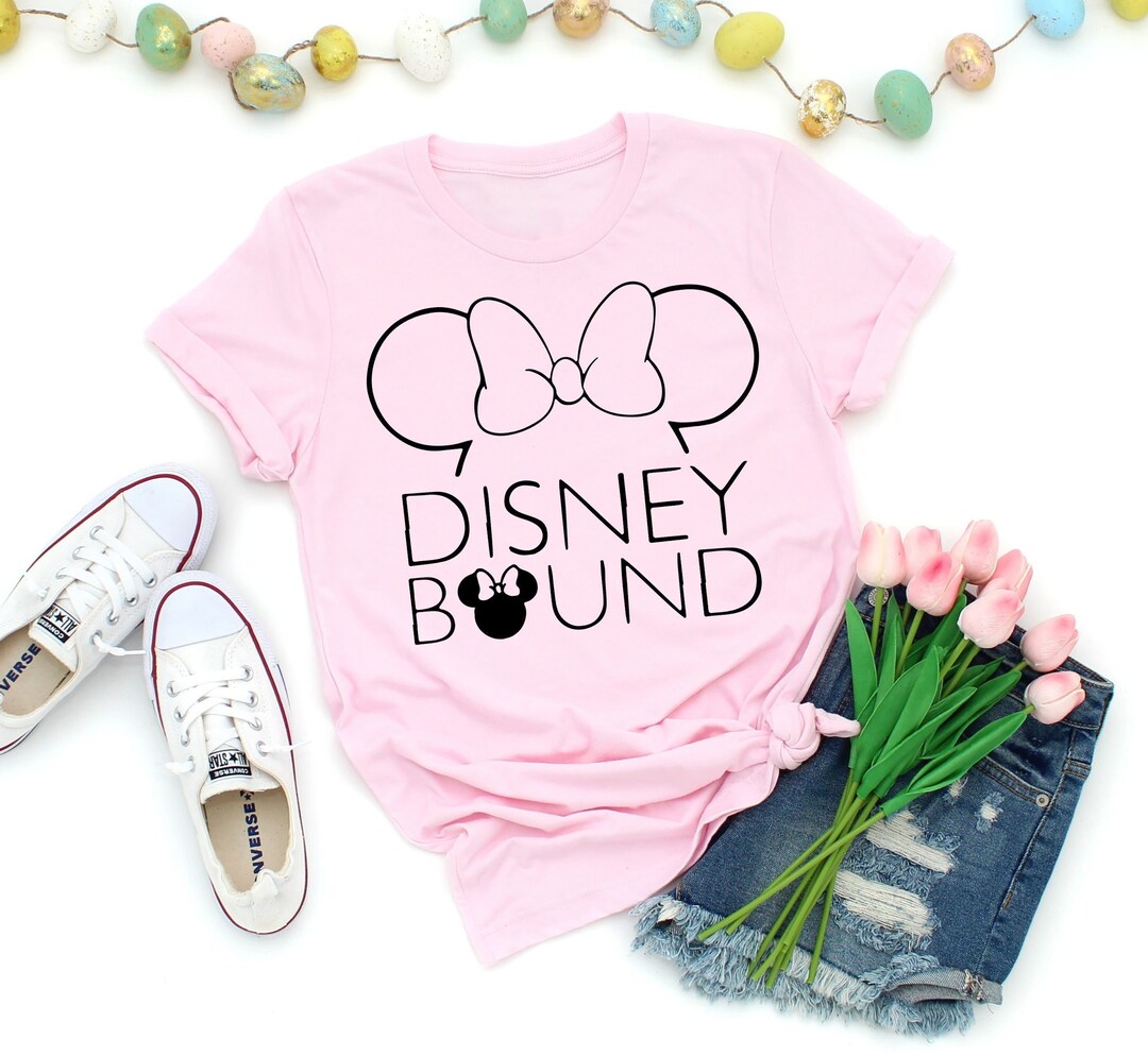 Disney Bound Shirt, Mickey/minnie Ears Disney Bound Shirt,cute Family ...